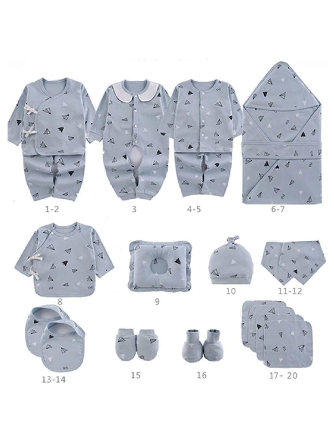Coco Lala Baby Clothing Set (20pcs) | edamama