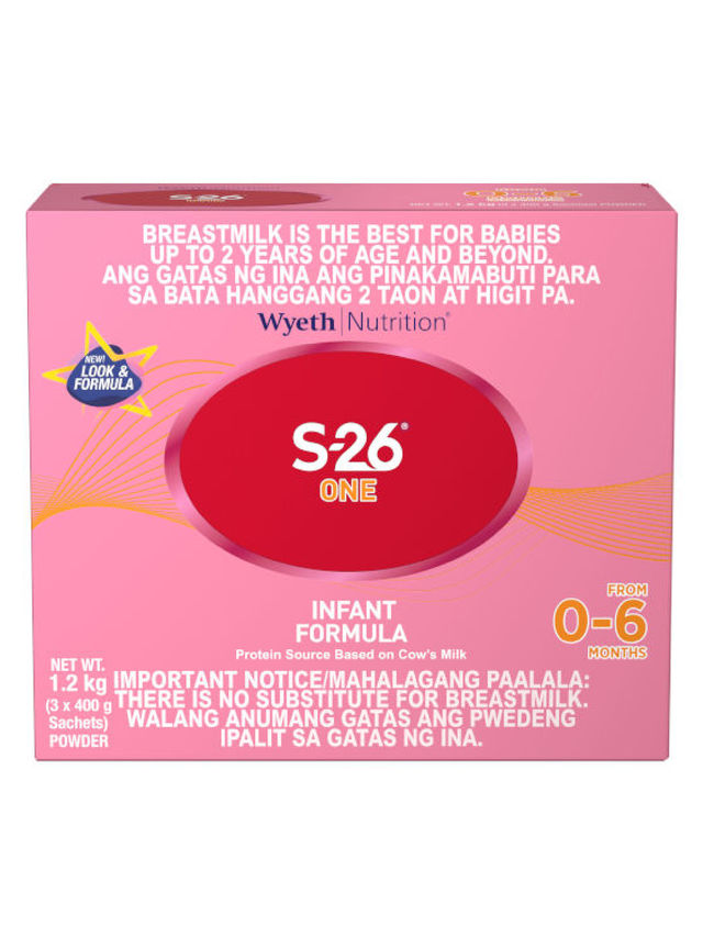 S-26 S-26 One Infant Formula for 0-6 Months (1.2kg | edamama