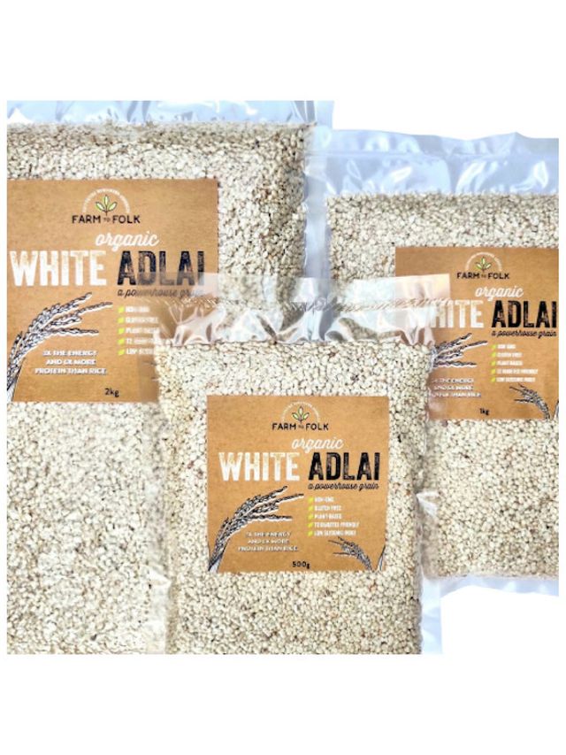 Farm to Folk Organic White Adlai (1kg) | edamama