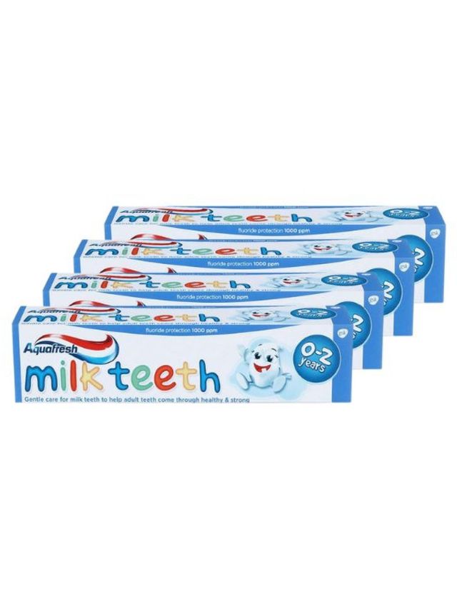 Aquafresh Milk Teeth Toothpaste 50ml x 4 | edamama